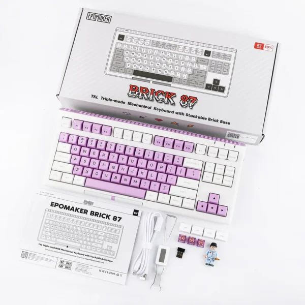 Teclado Mecánico Brick 87 – Compacto TKL | Tecno Innovadores