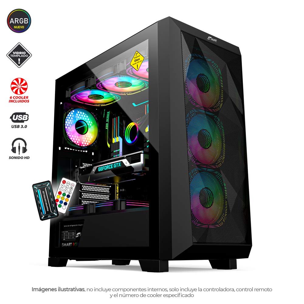 Chasis JYR Gamer Legendary JX123 | Tecno Innovadores